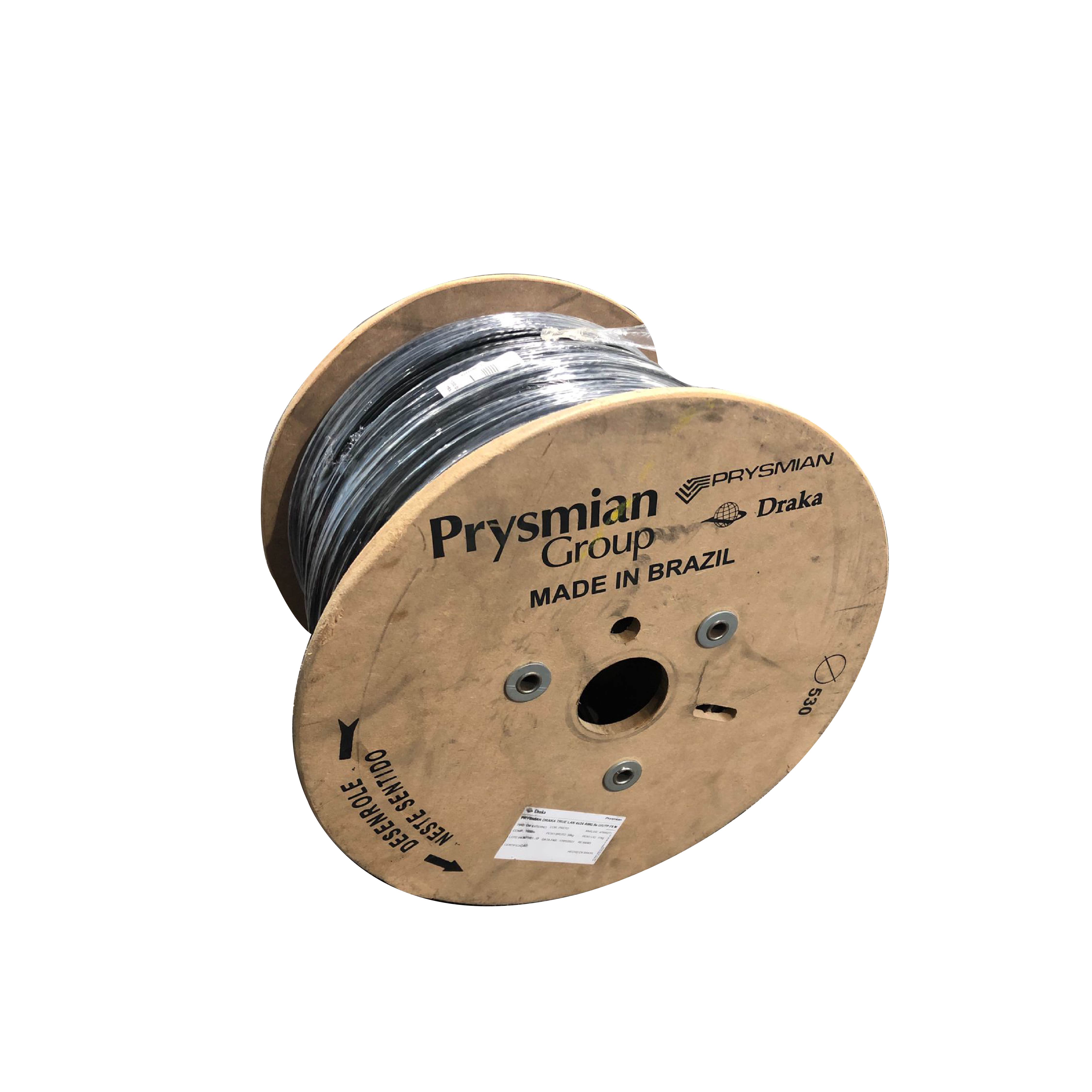 CABLE U/UTP 4 PARES CAT 5E EXTERIOR AUTOSOPORTADO - PRYSMIAN/DRAKA ...