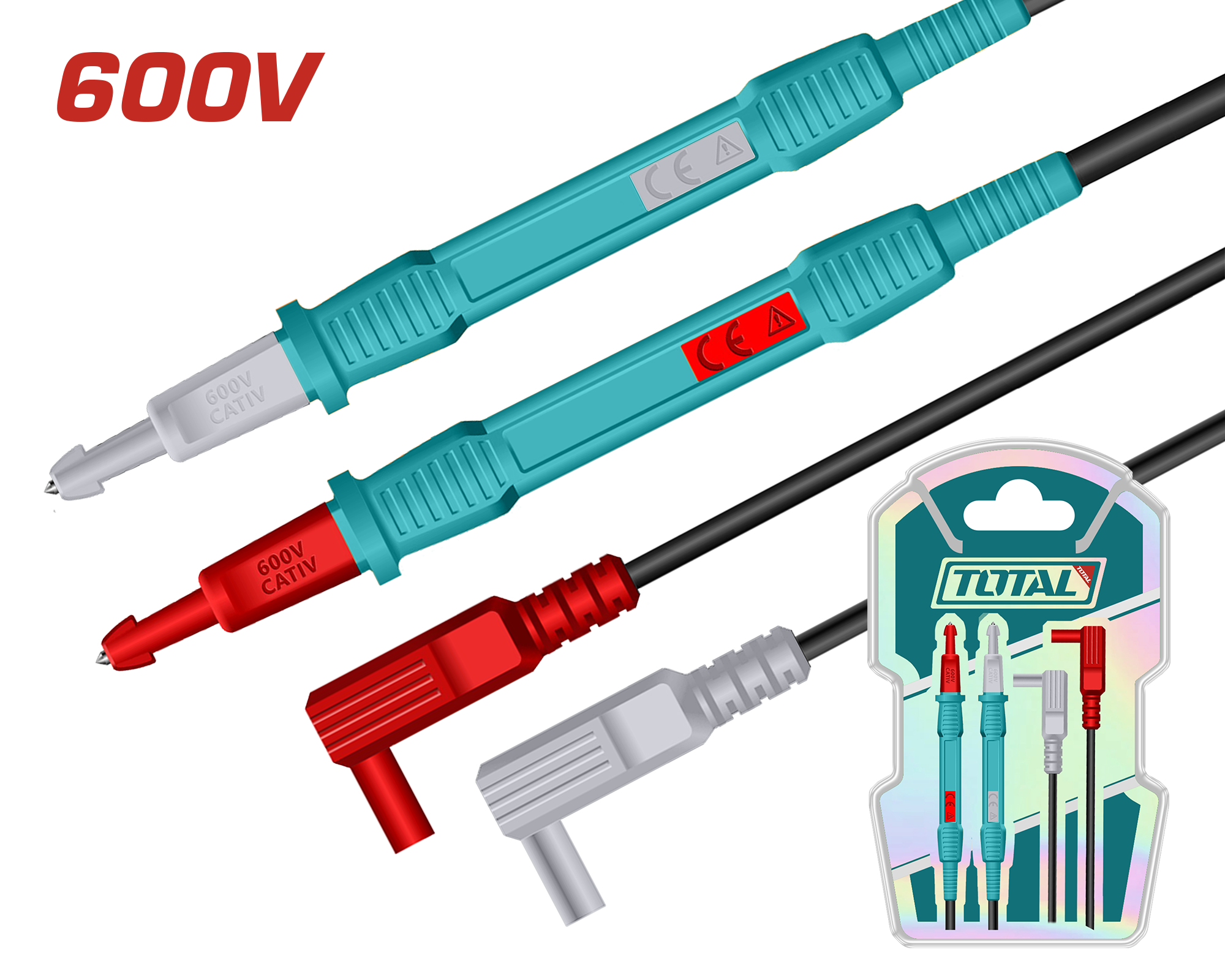 PUNTA DE PRUEBA PARA MULTÍMETRO (NUEVO) - TOTAL | Electropar S.A.