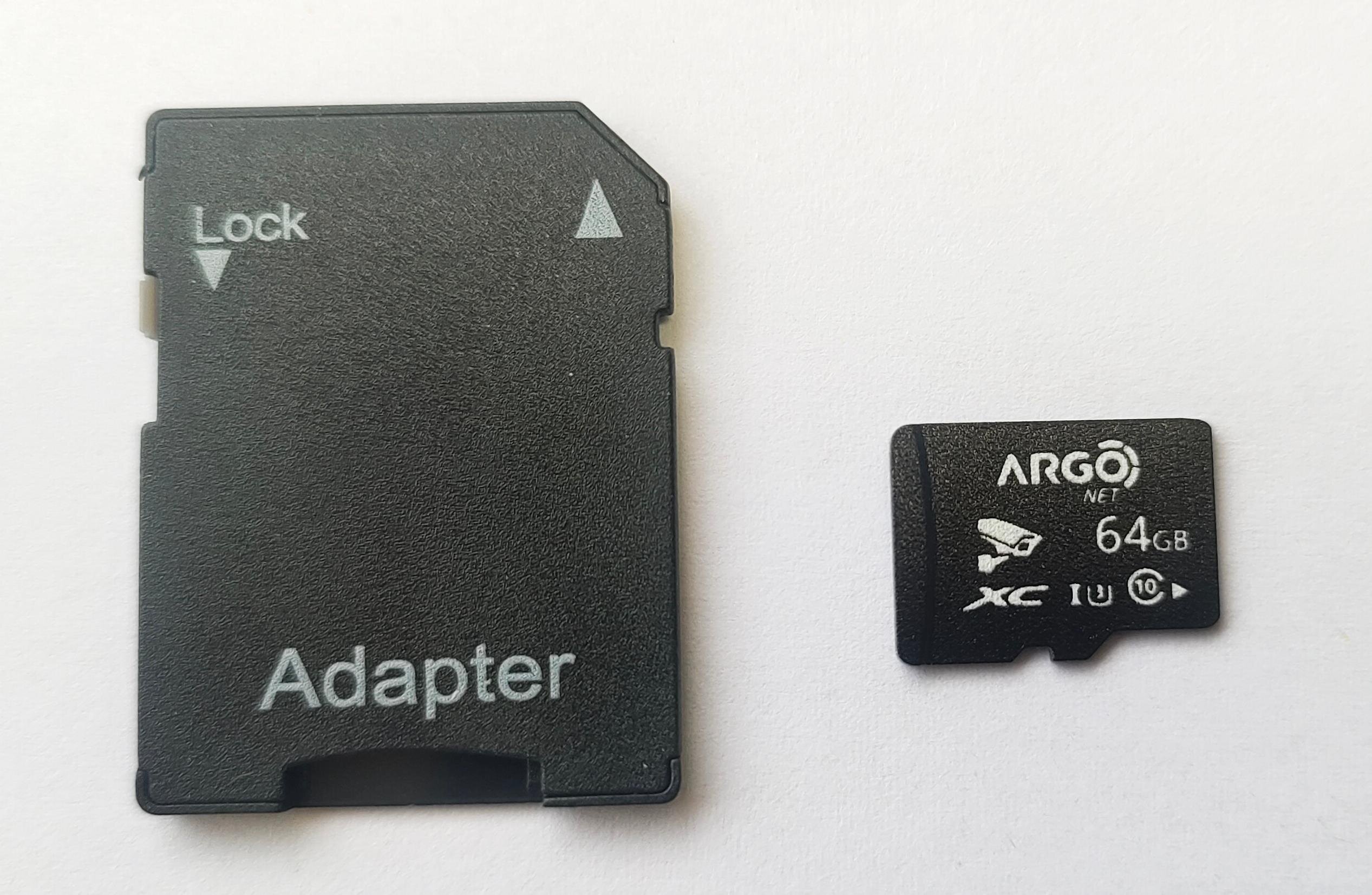 MEMORY CARD 64GB PARA CCTV - ARGO NET | Electropar S.A.